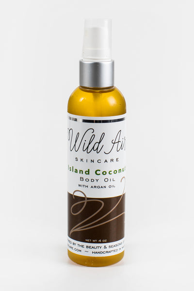 Island Coconut Body Oil – Wild Air Skincare